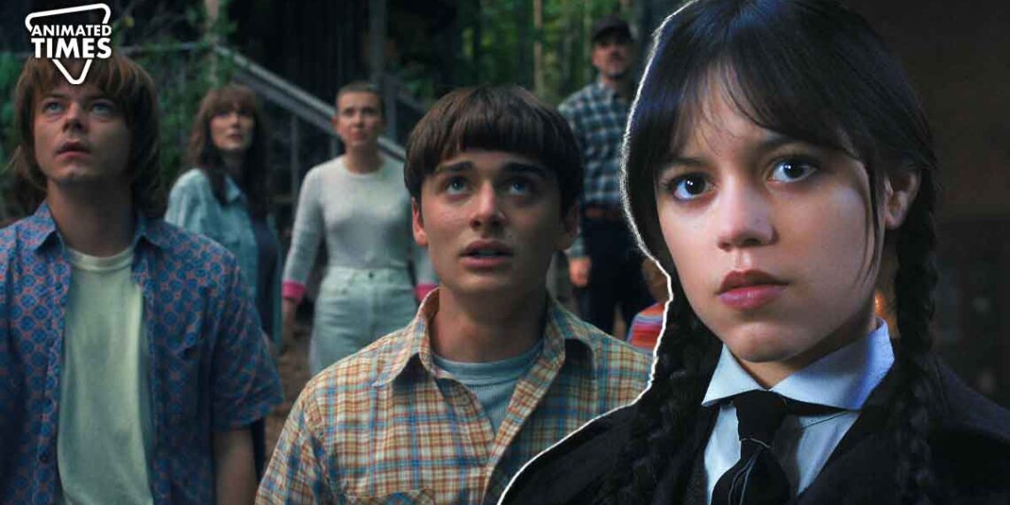 Jenna Ortega's 'Wednesday' Officially Overtakes 'Stranger Things' as ...