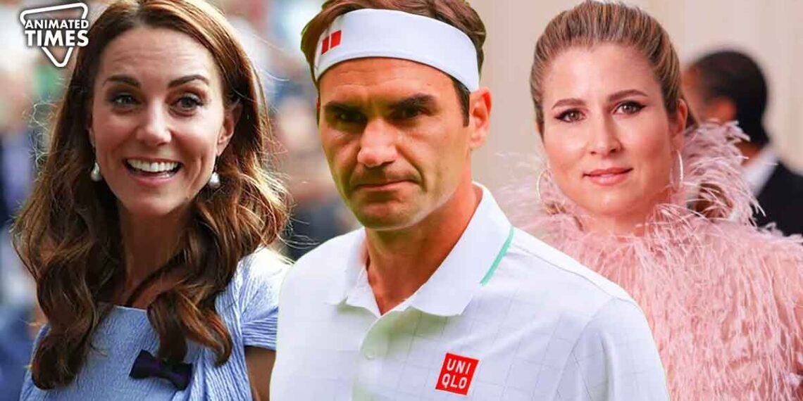 Roger Federer's Relationship With Kate Middleton Bothers His Wife Mirka ...