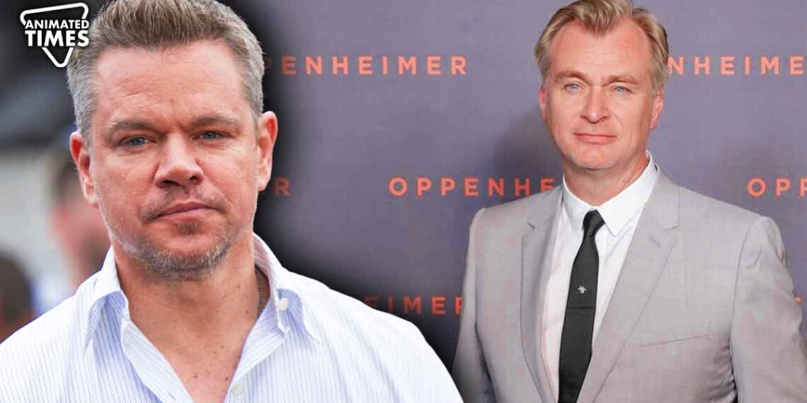 Matt Damon Reveals His Secret Christopher Nolan Deal That Stopped Him from Taking His Acting ...
