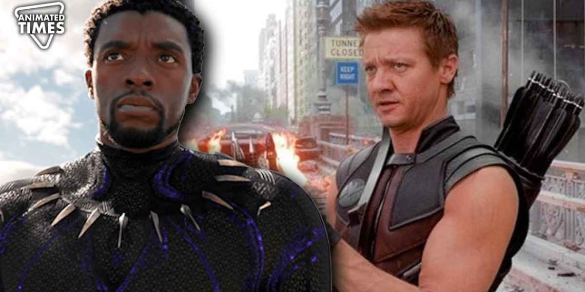 "That's a problem": Hawkeye Actor Jeremy Renner Called Chadwick Boseman ...