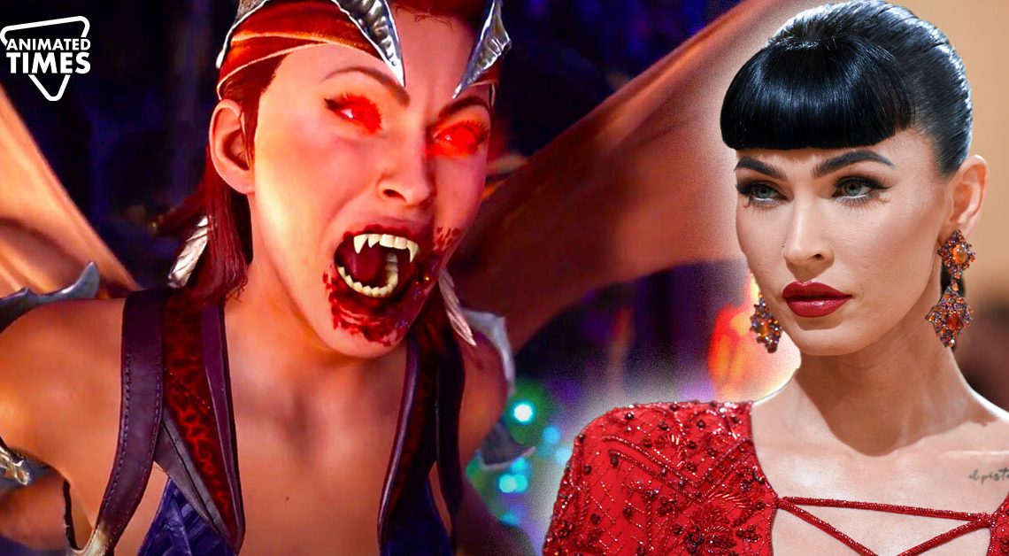 "She's kind of me": After Drinking MGK's Blood Literally, Megan Fox Believes She's A Vampire ...