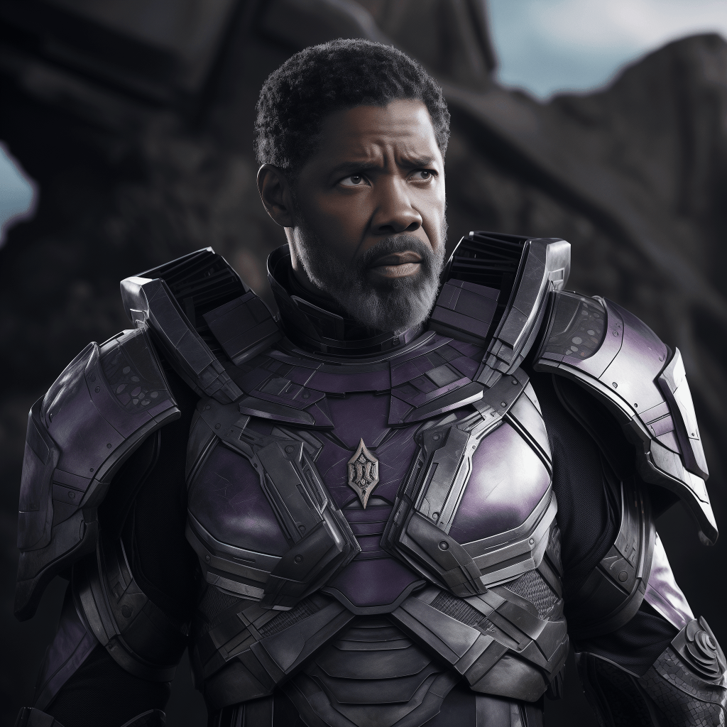 Denzel Washington Beats Will Smith, is a Way Better Kang in MCU Art